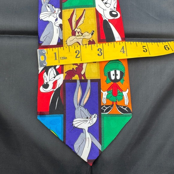 Accessories | Vintage Looney Tunes Characters Pattern Tie 10 Polyester ...